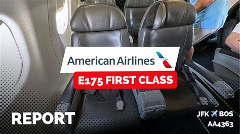 American E175 First Class From New York To Boston 2023 Airlapse