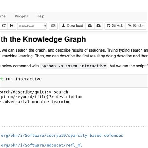 snapshot of the jupyter notebook we developed to search and compare