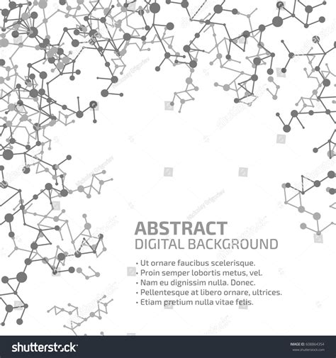 Geometric Lines Dots Line Pattern Modern Stock Vector Royalty Free 608864354 Shutterstock