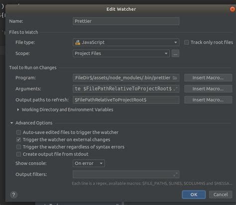 Prettier Doesnt Work In Idea 20192 Ides Support Intellij Platform