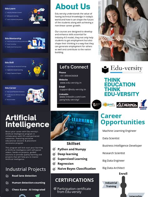 Artificial Intelligence Brochure Pdf
