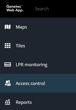 Creating Access Rules In The Genetec Web App