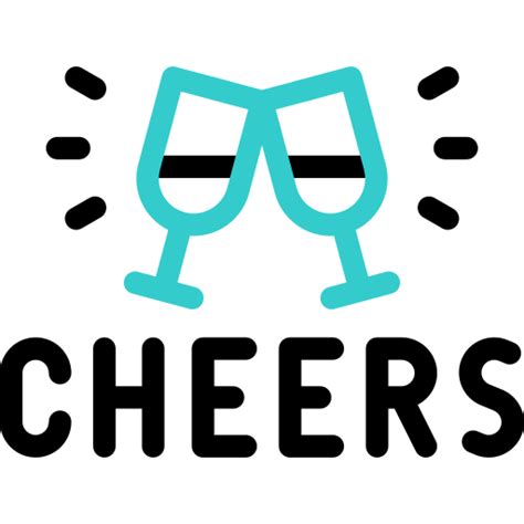 Cheers Basic Accent Outline Icon Freepik