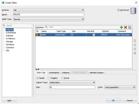 Sql Developer Create Table Example How To Sop