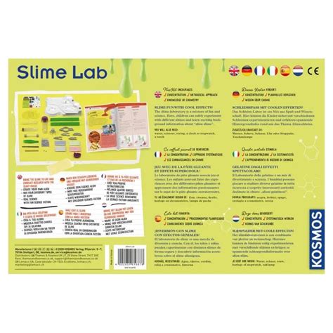 Kosmos Mokslinis Rinkinys Slime Lab Lapute Lt