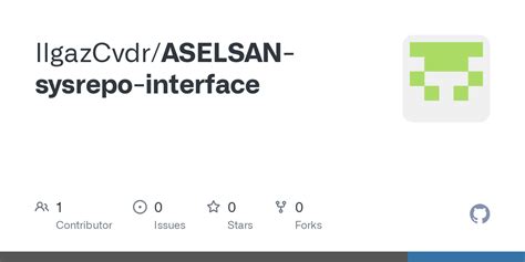 Github Ilgazcvdraselsan Sysrepo Interface
