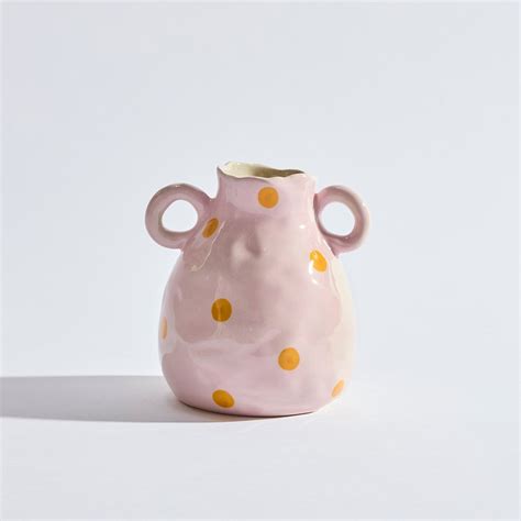 Portico Small Vase Pink Kas Australia