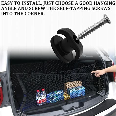 Car Net For Trunk Car Trunk Hook 20pcs Car Hook Mounting Points Vehicle