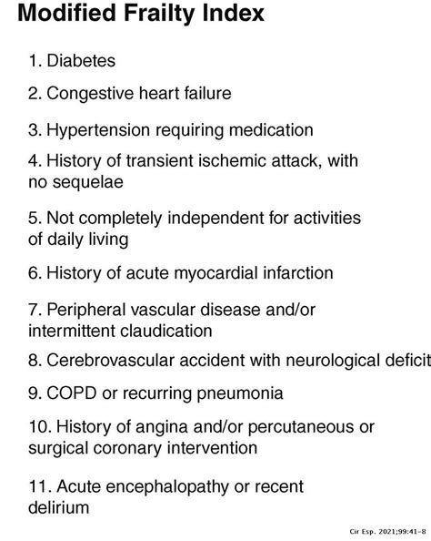 Influence Of Frailty In The Outcome Of Surgical Patients Over 70 Years Old With Admission