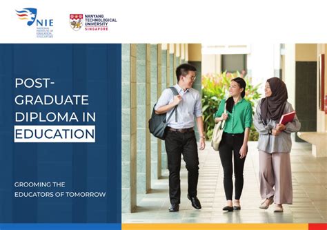 Pgde Brochure National Institute Of Education Nie Ntu Singapore