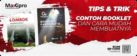 Contoh Booklet Dan Cara Mudah Membuatnya Maxipro