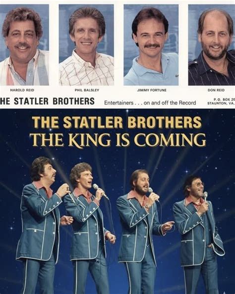 The Statler Brothers The King Is Coming A Gospel Declaration That
