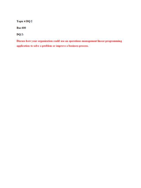 bus 660 topic 4 dq 2 course resources
