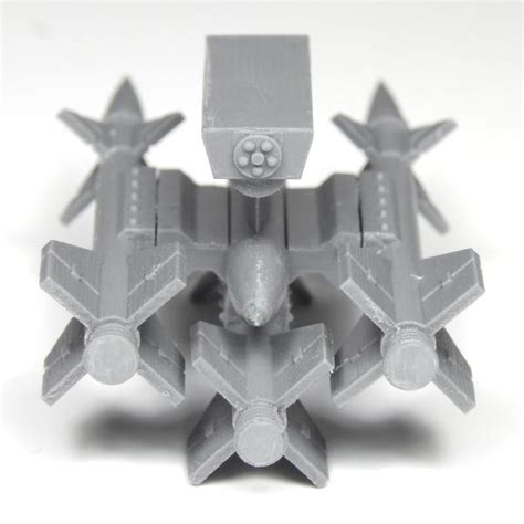 Missile Pylons Triple Small Elriks Hobbies