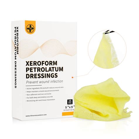 Xeroform Petrolatum Gauze Dressing