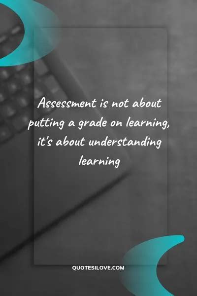 Learning Assessment Quotes