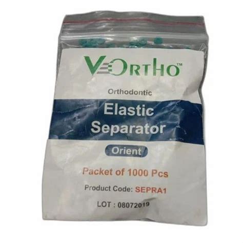 Plastic Vortho Orthodontic Elastic Separator For Clinical At Rs 450
