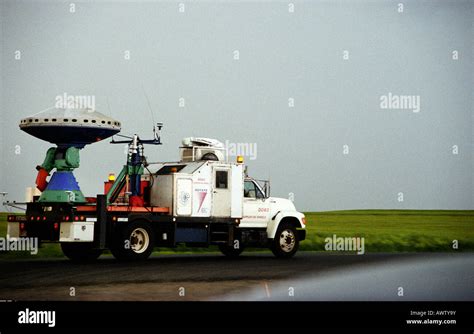 One Of The Three Doppler On Wheels Trucks Speeds By In Rural Republic
