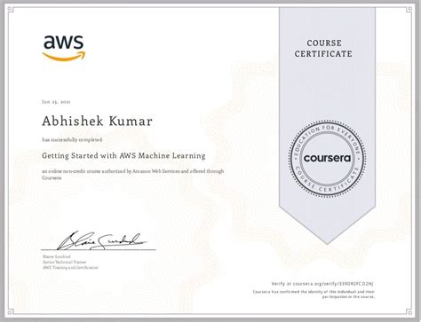 Abhishek Kumar On Linkedin Gettingstartedwithawsmachinelearning