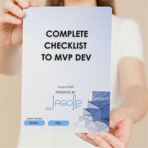Complete Checklist Of MVP Development Jagole