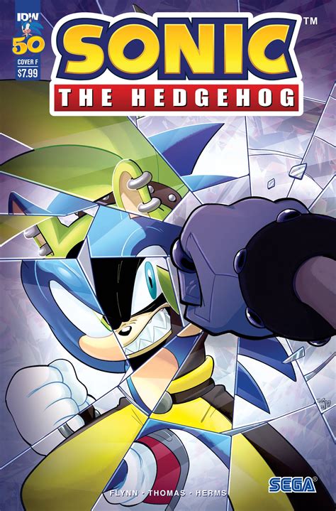 Sonic The Hedgehog 50 Rothlisberger Cover Fresh Comics
