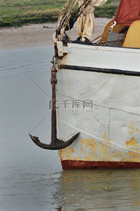 船前锚高清摄影大图 千库网