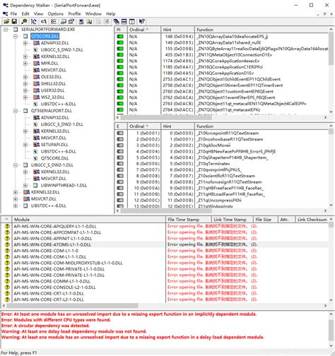 Dependency Walker Dependsexe 分析dll的链接 程序员大本营