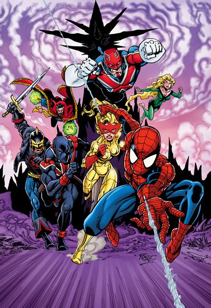 Spiderman 215 Guest Starring British Heroes Hireillo Hire An