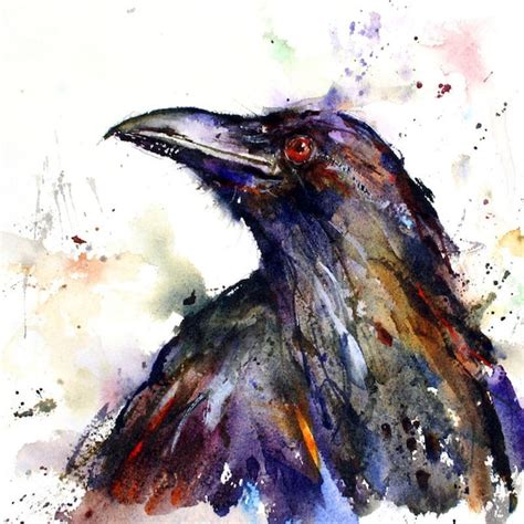 Raven Art Etsy