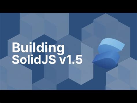 Building SolidJS YouTube