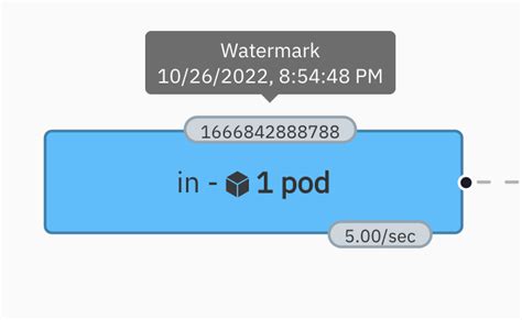 Display Timestamp With Millisecond Information In The Pod Watermark