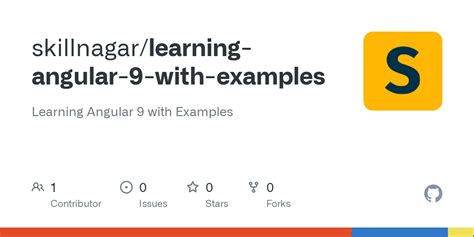 GitHub Skillnagar Learning Angular With Examples Learning Angular With Examples
