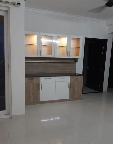 L Shape Multiple Lacquered Glass Kitchen At Rs 1800sq Ft In Chennai