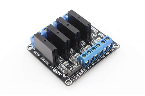 Four Channel Solid State Relay Module Four Solid Relay Module US HAOYU Electronics