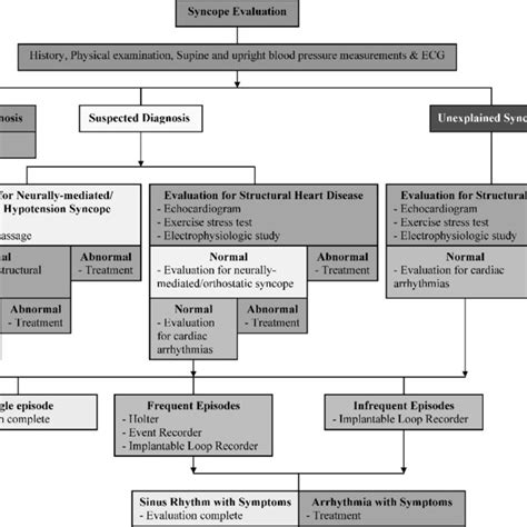 Syncope Evaluation Download Scientific Diagram