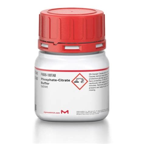 Phosphate Citrate Buffer 50tab