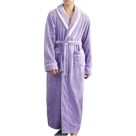 Robes For Menviikei Mens Robeswarm Soft Plush Mens Robe With Hood