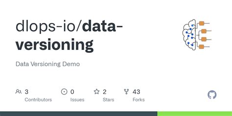 Github Dlops Iodata Versioning Data Versioning Demo
