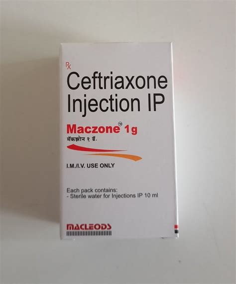 Maczone Ceftriaxone Injection At Rs 56 Vial In Surat Id 26416344062