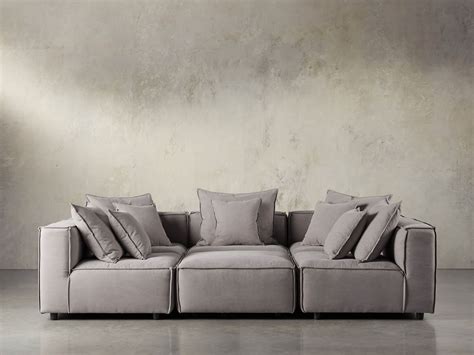 Arhaus Sectional Sofas Baci Living Room