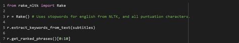 Extracting Keyphrases From Text Rake And Gensim In Python By Nikita