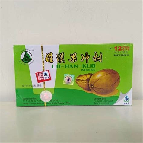 Teh Lo Han Kuo Teh Panas Dalam Teh Kesehatan Lo Han Kuo Lazada Indonesia
