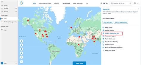 How To Create Targeted Marketing List From Dynamics Crm Map Integration