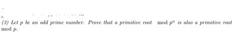 solved 3 ﻿let p ﻿be an odd prime number prove that a
