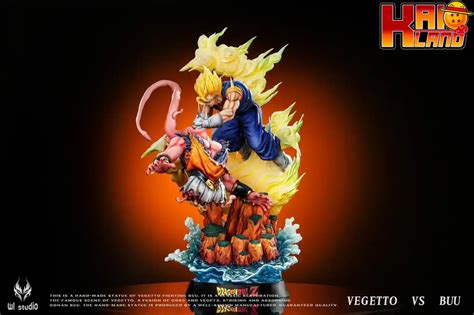 Dragon Ball Wl Studio Vegito Vs Buu Resin Statue Kaioland