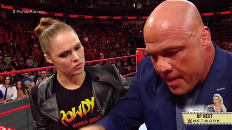 Kurt Angle And Ronda Rousey Spend Some Quality Time Together At Arnold