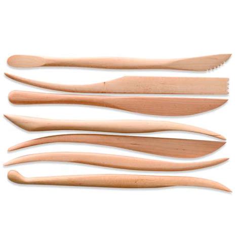 Wooden Chisel Assortment — Set Of 7 50000 Art Supplies Your Art Superstore