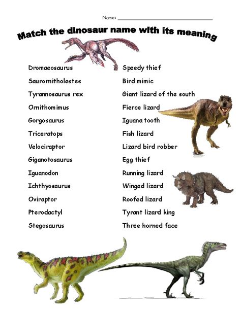 Good Dinosaur Names Generator At Mary Duckworth Blog