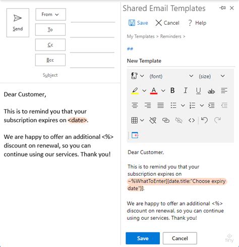 Best 13 Create Outlook Email Template With Fillable Fields Variables And Dropdown Artofit