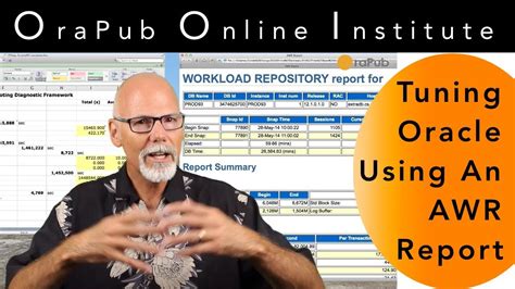 Orapub Tuning Oracle Database Using An Awr Report Intro Youtube